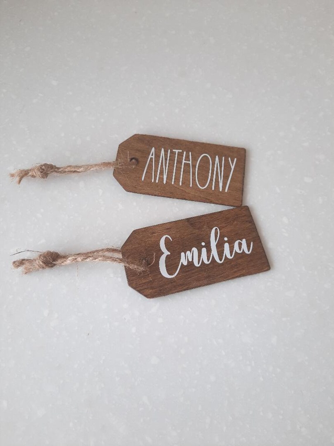 Personalized Wooden Tags Custom Gift Tags Personalized - Etsy