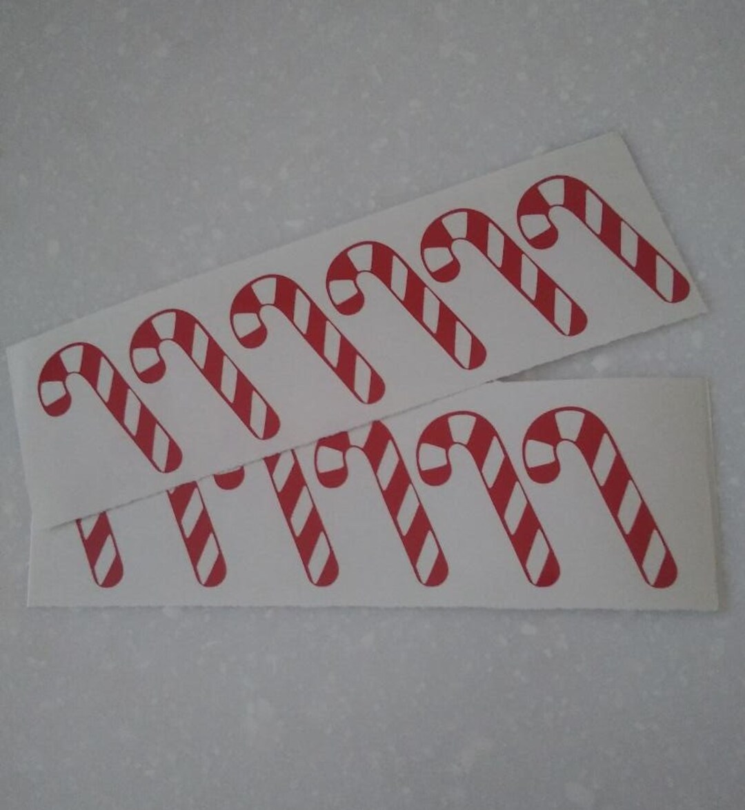 40 Count Candy Cane Stickers, Envelope Stickers, Envelope Seals ...