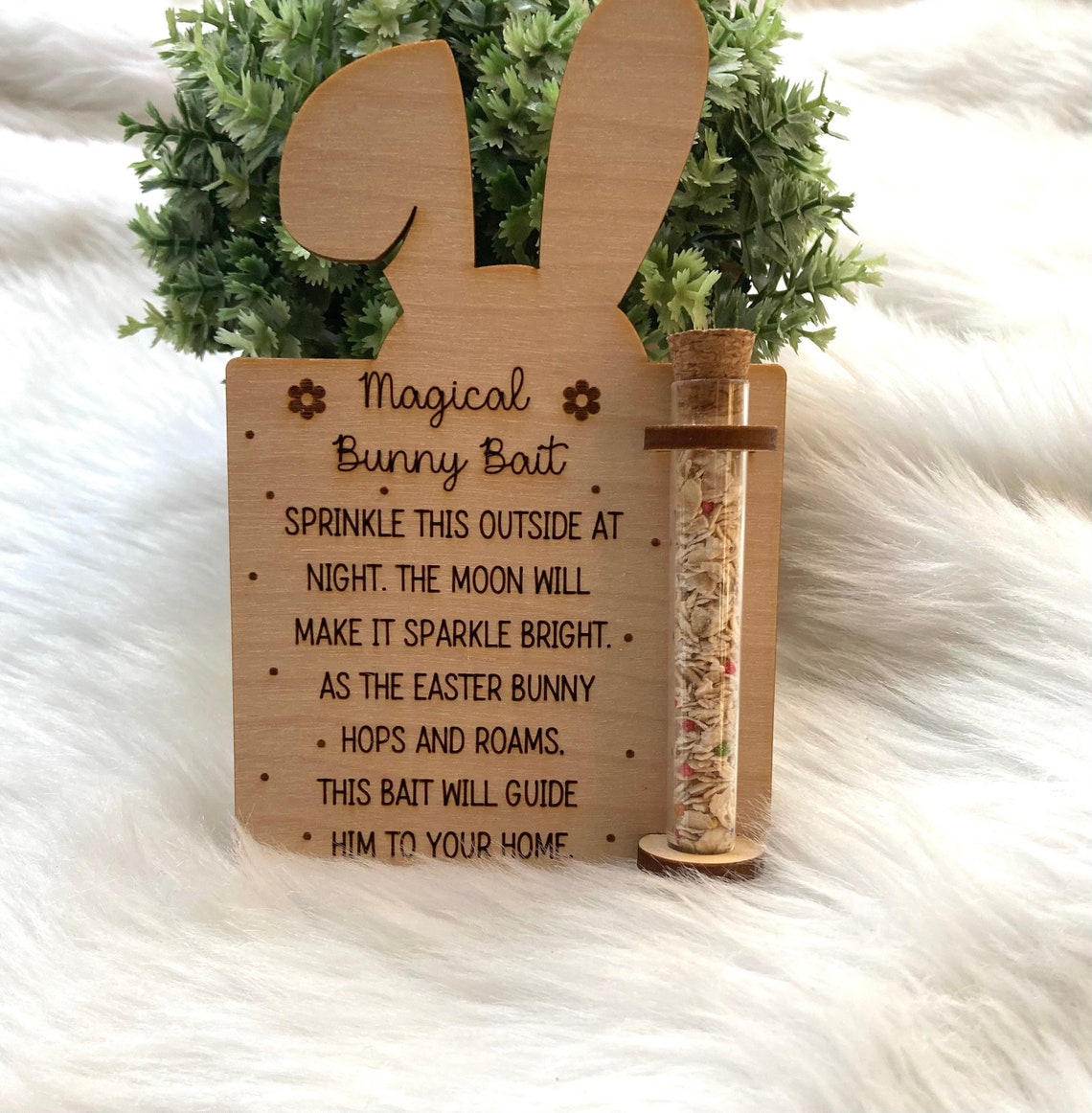 Bunny Food Ornament Bunny Bait Magical Bunny Bait Easter - Etsy