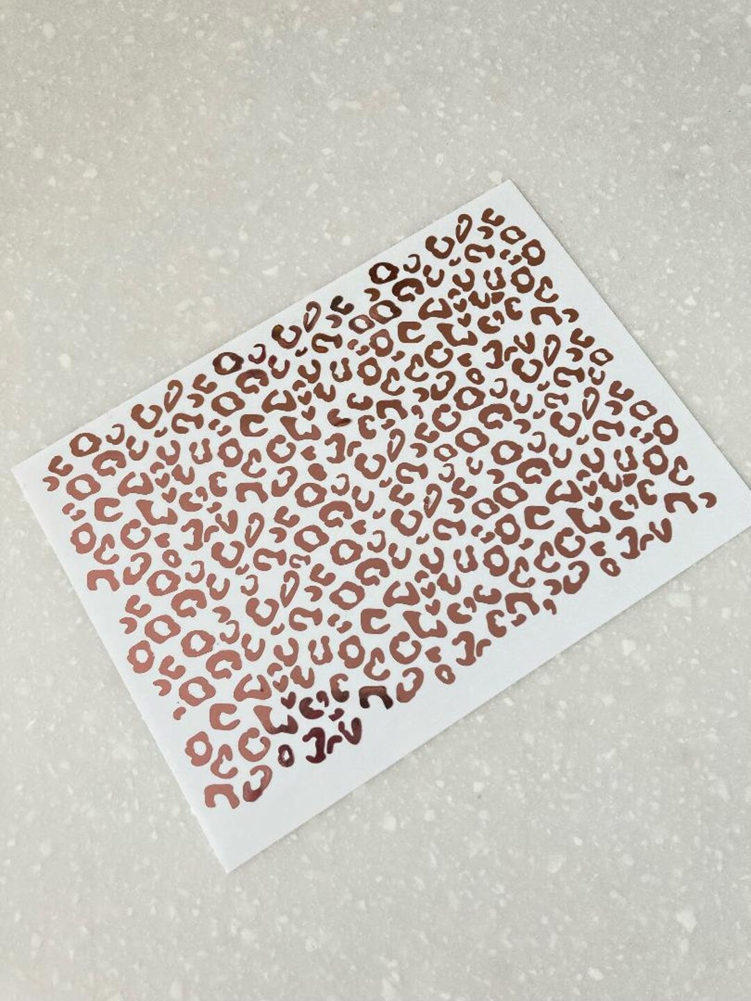 Cheetah Print Decal, Leopard Print, Holographic Decal, Leopard Spots ...