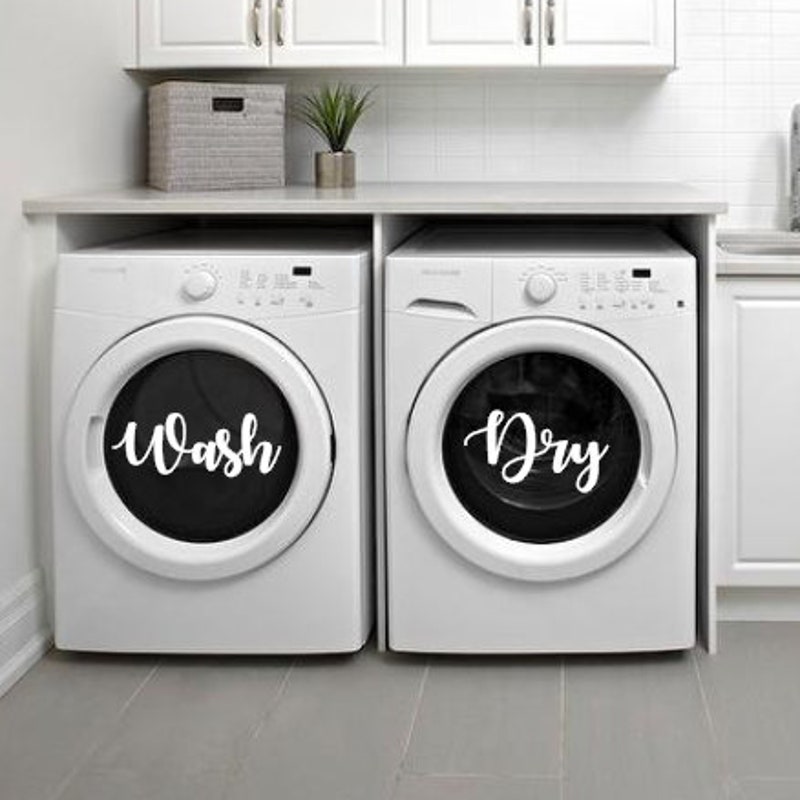 Washer Decal - Etsy