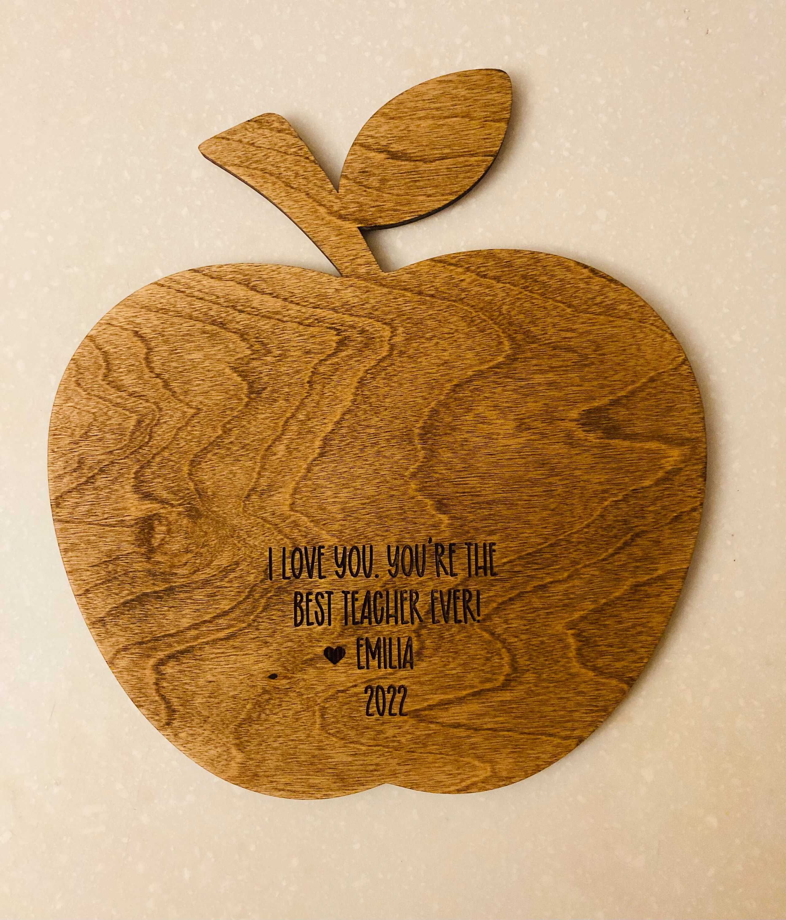 Personalized Teacher Sign Apple Teacher Sign Name Sign - Etsy