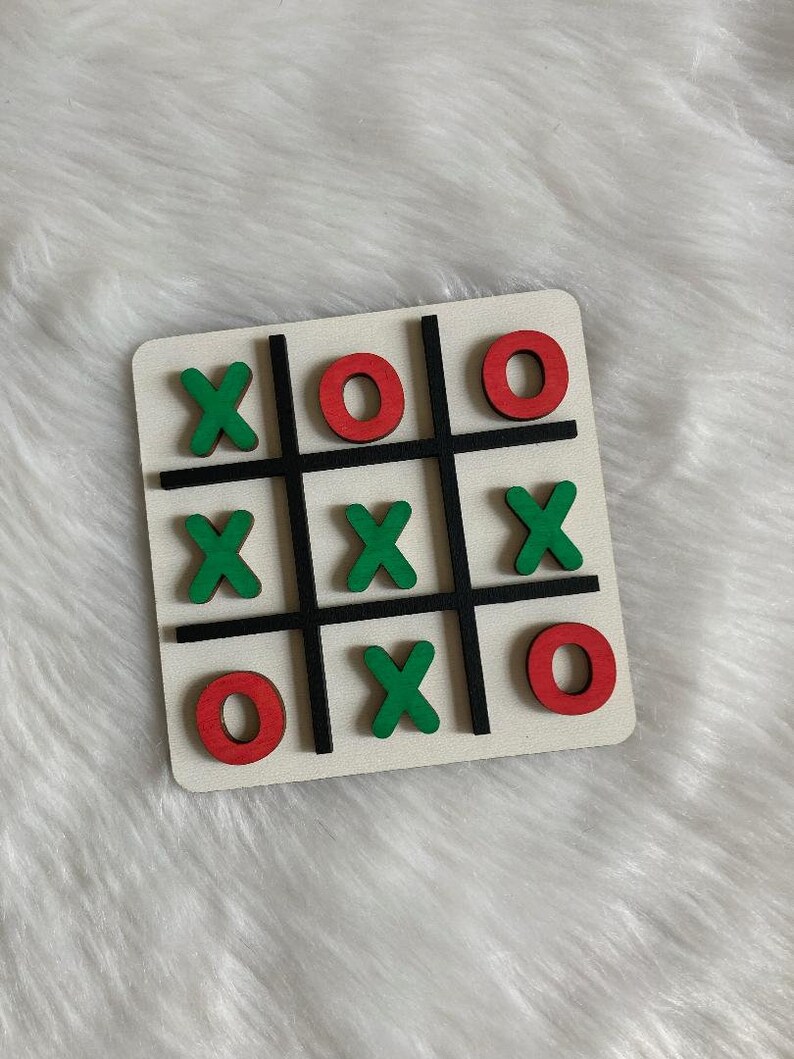 Mini Elf Sign Elf Tic Tac Toe Board Elf Game Interactive - Etsy