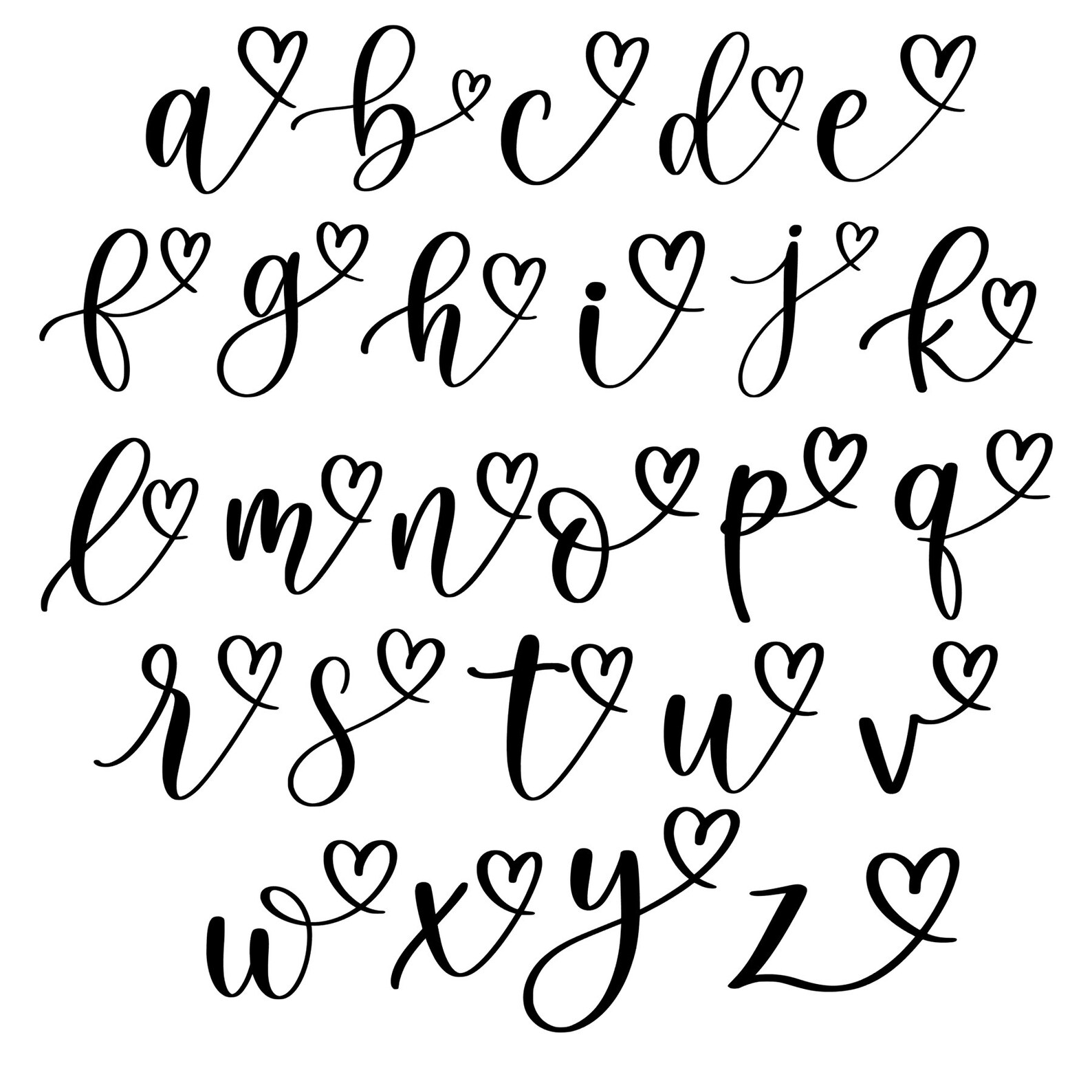 Single Letter Decal Monogram Decal With Heart Single Letter | Etsy