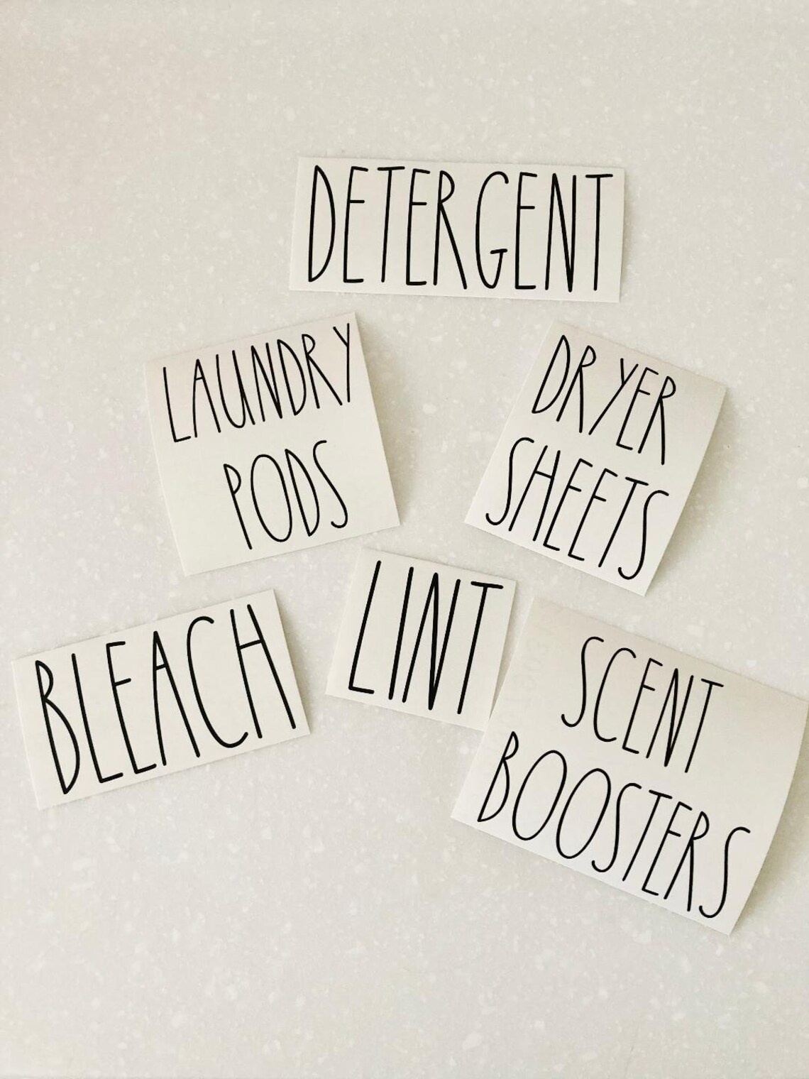 Laundry Room Decals Laundry Room Labels Canister Labels - Etsy