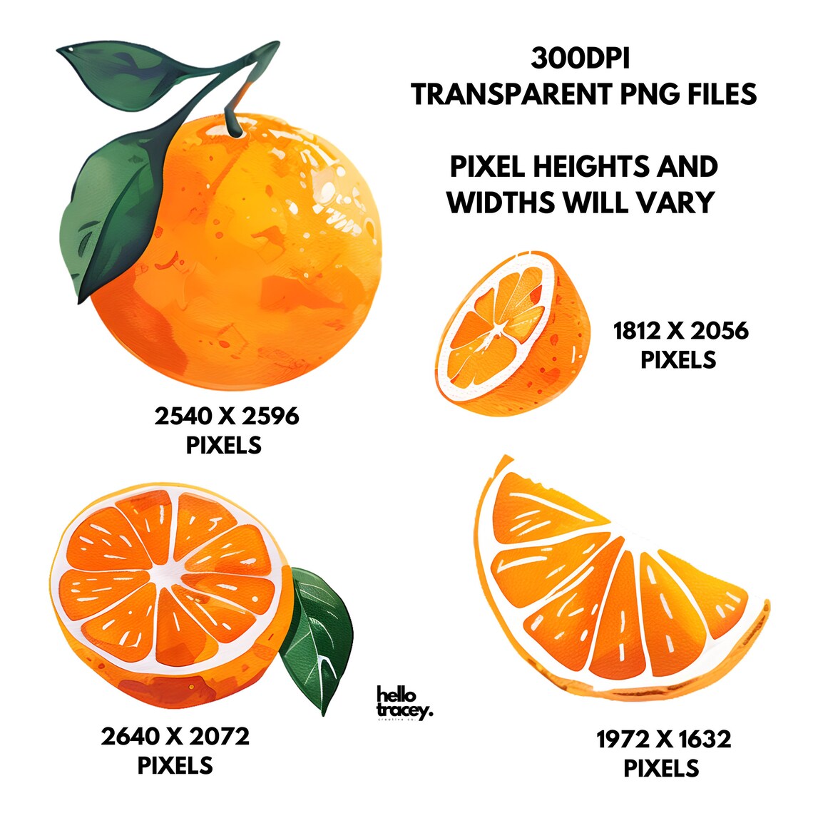 Oranges PNG Clipart, Fruit Orange Slices Wedges Transparent Pngs Clip ...