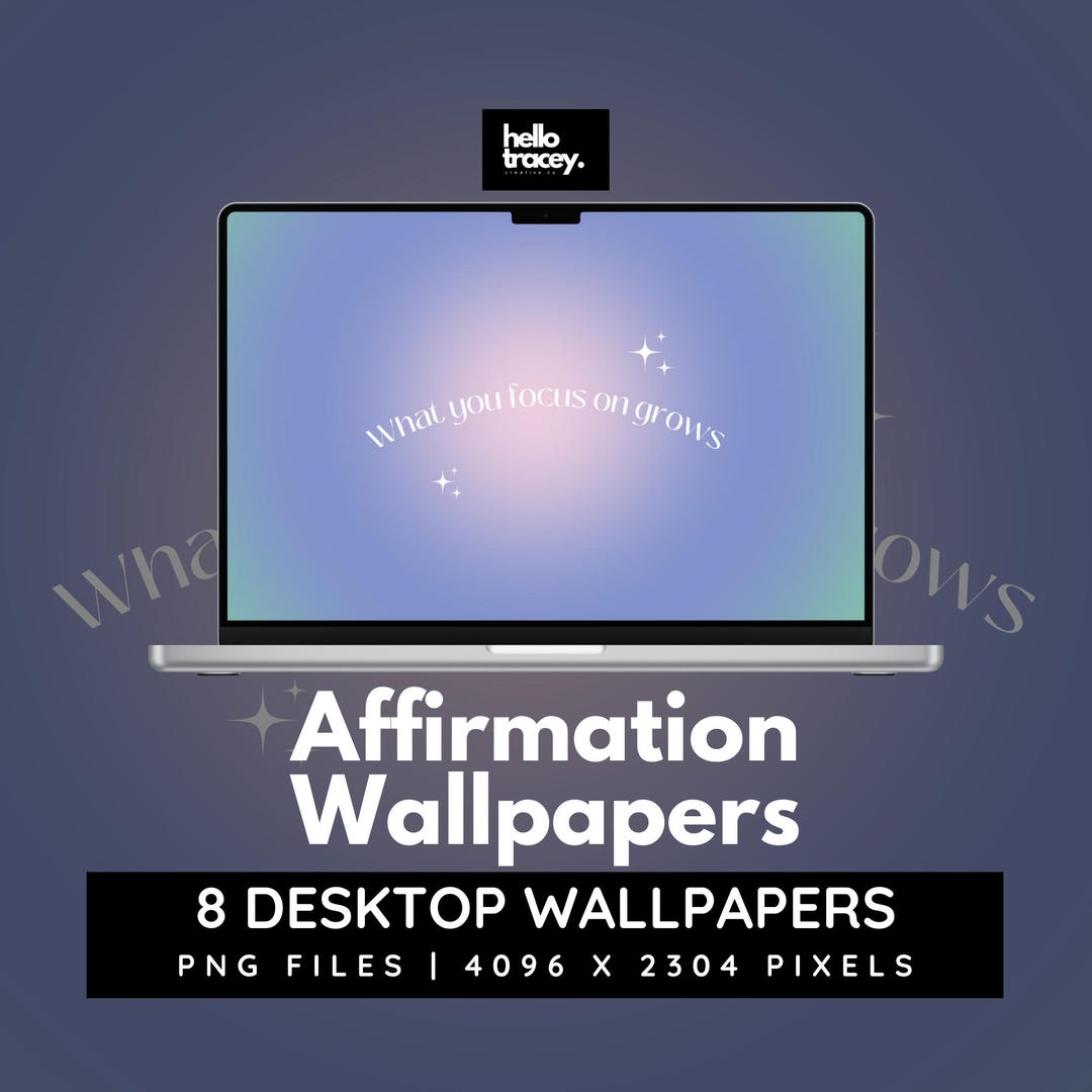 Affirmation Desktop Wallpapers, Aura Wallpapers | Aesthetic Wallpaper ...