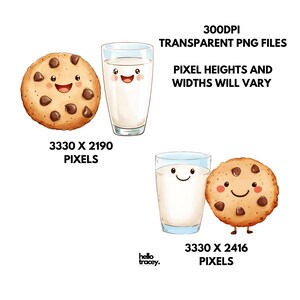 Cute Milk & Cookies Illustrations PNG Clipart, Twins Brother Sister ...