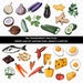 Healthy Food Clipart, Fruit Vegetables Bread Meals Nutrition PNG Clip ...