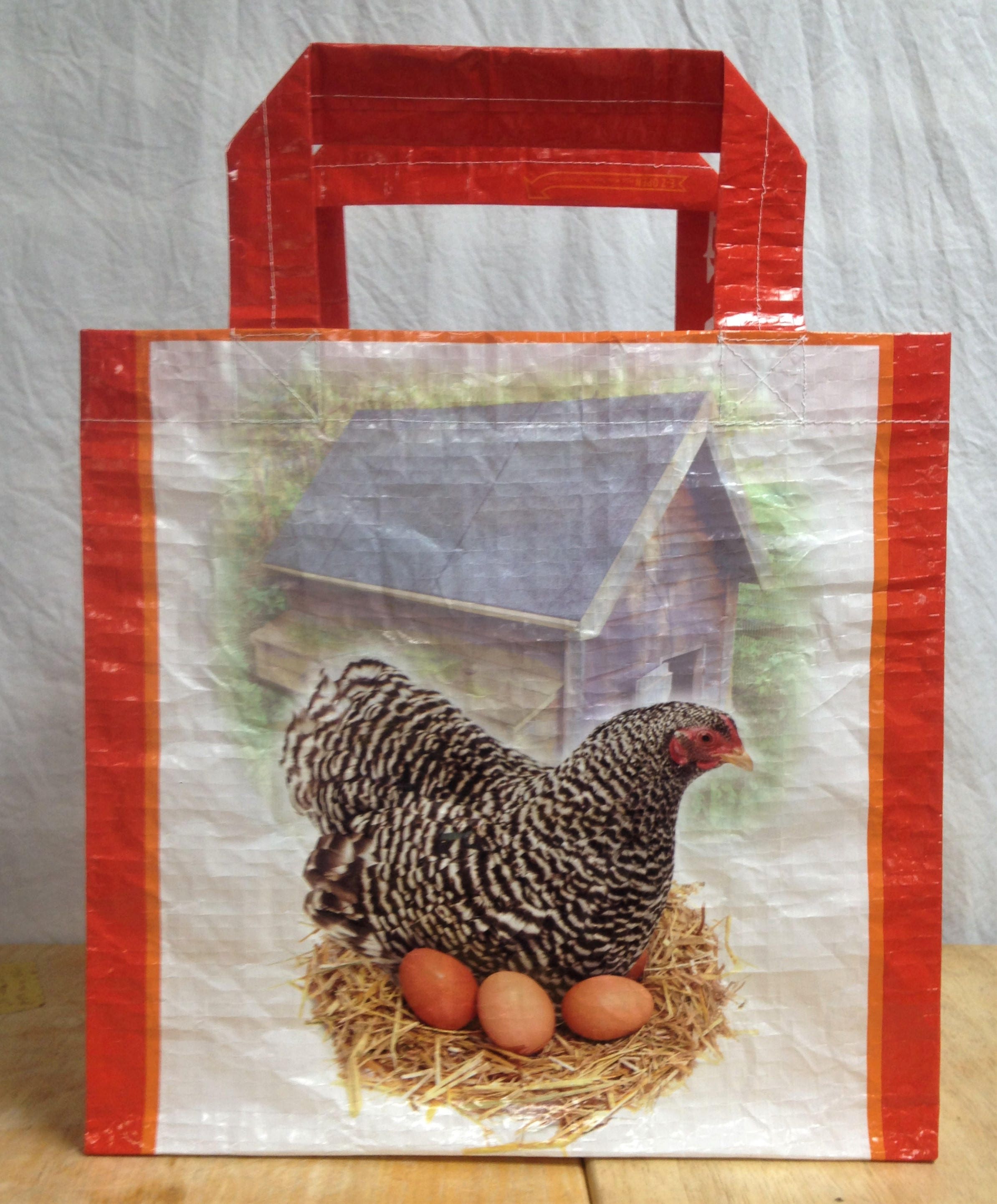 Recycled Feed Bag Tote Reusable Tote Bag Grocery Tote - Etsy