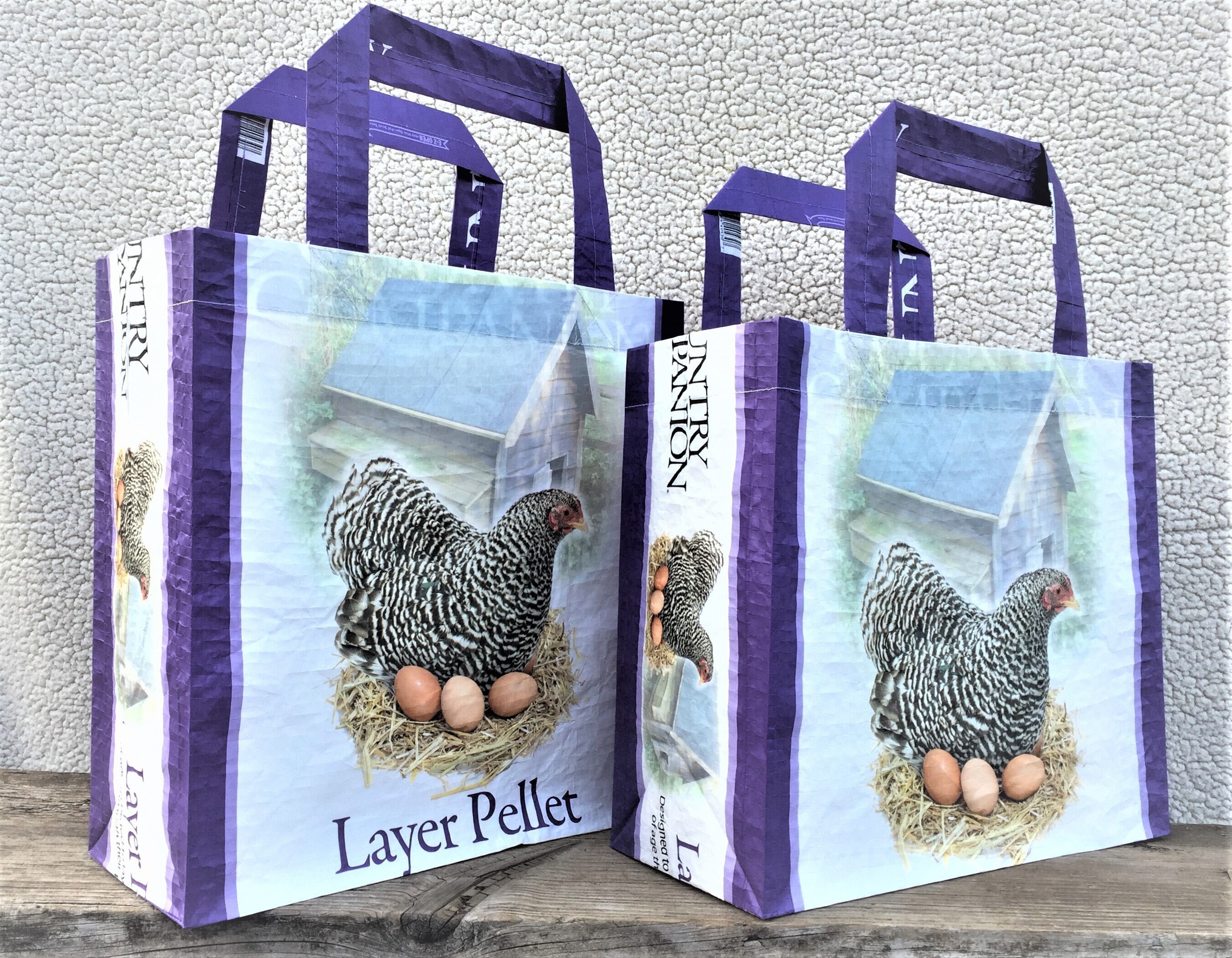 Recycled Feed Bag Tote Reusable Tote Bag Grocery Tote - Etsy