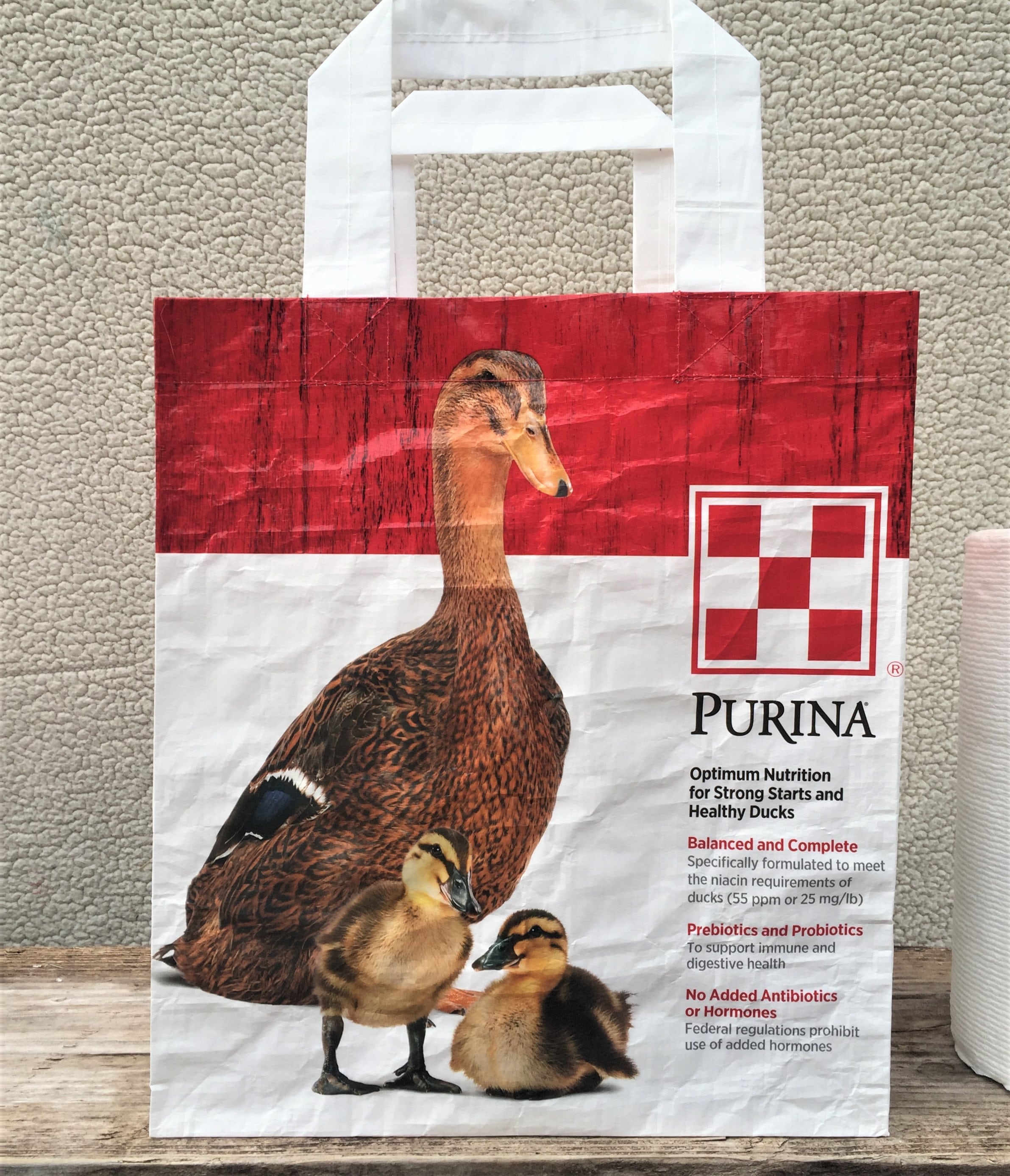 Recycled Feed Bag Tote Reusable Tote Bag Grocery Tote - Etsy