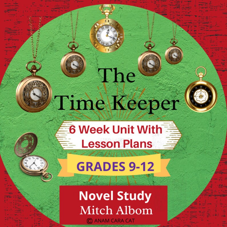 Novel Units High School Lesson Plans for the Time Keeper Novel Unit ...