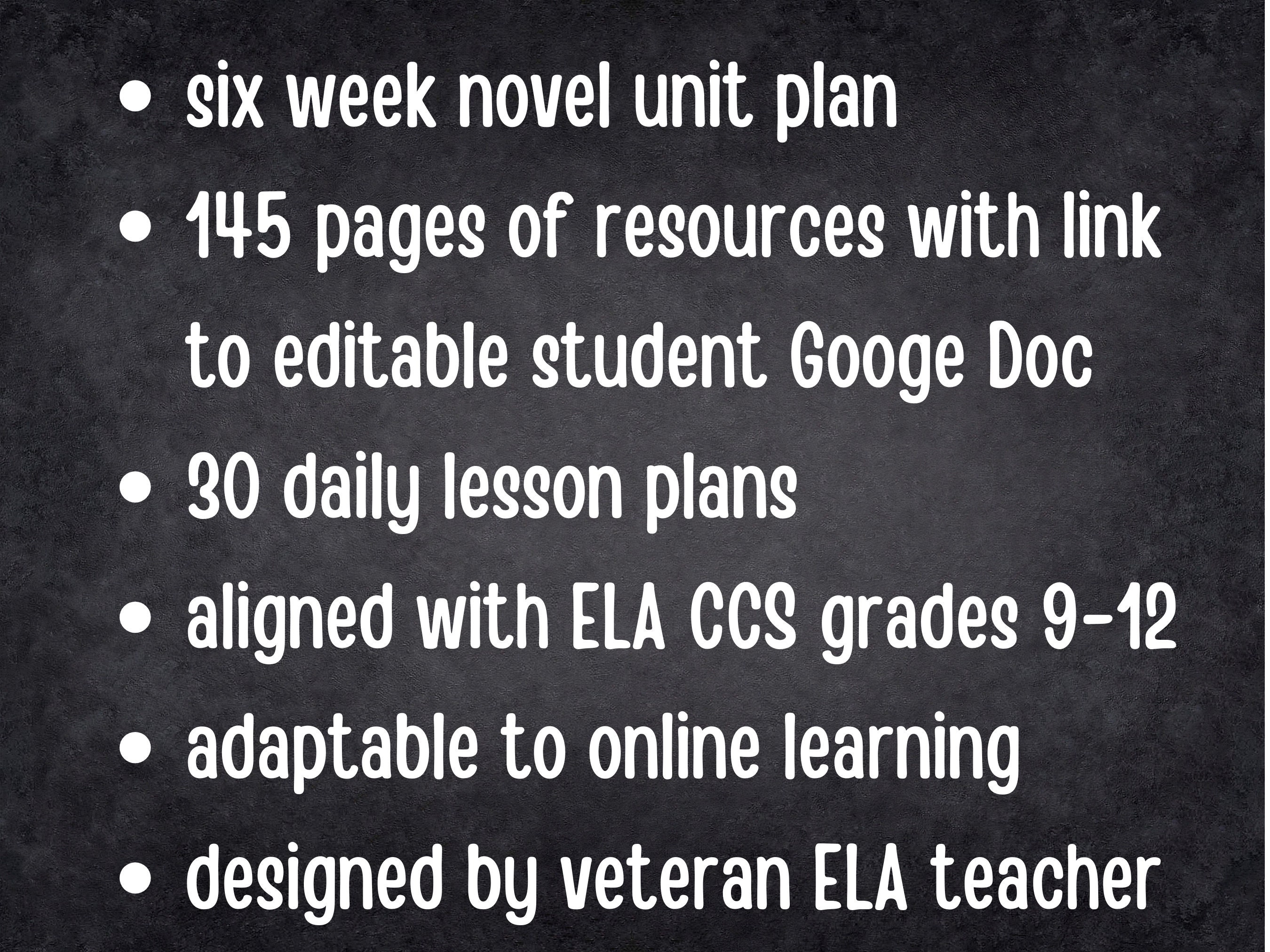 Novel Units High School Lesson Plans for the Time Keeper Novel Unit ...
