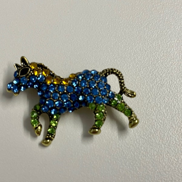 Rhinestone Horse - Etsy