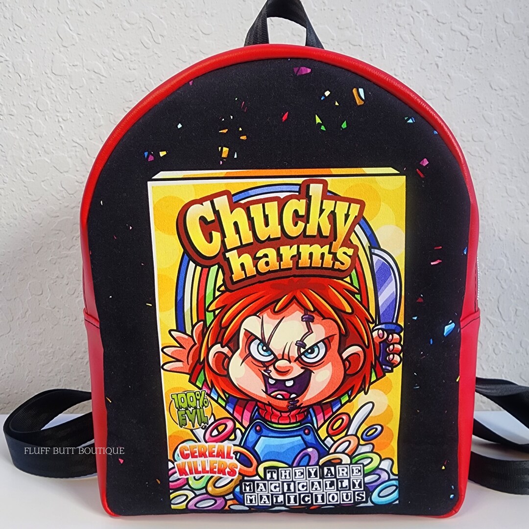 Chucky Charms - Cereal K!llers Mini Backpack, Modified Lindsport - Etsy
