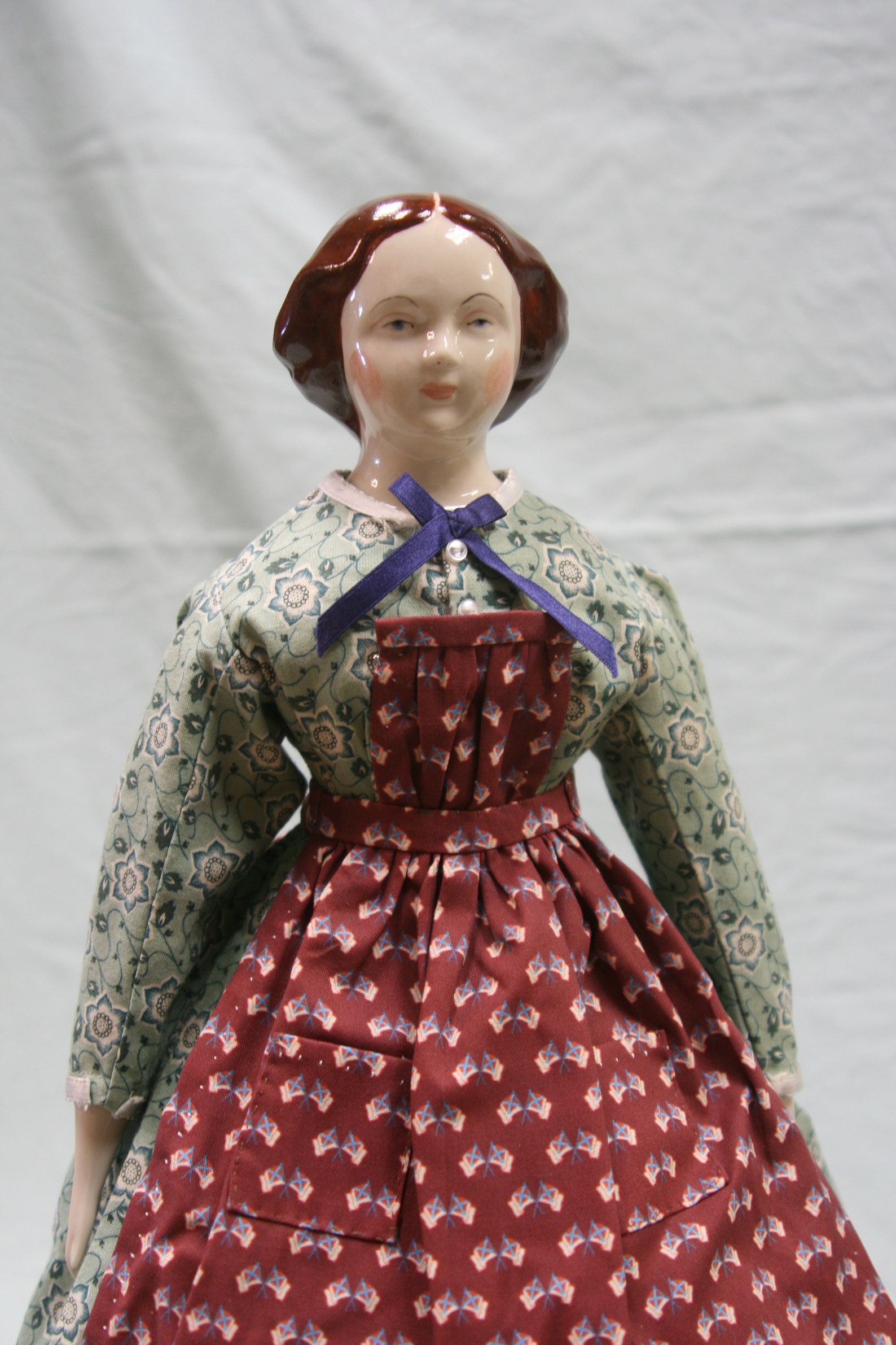 1860s Apron Pattern for 18-inch China Head Doll - Etsy