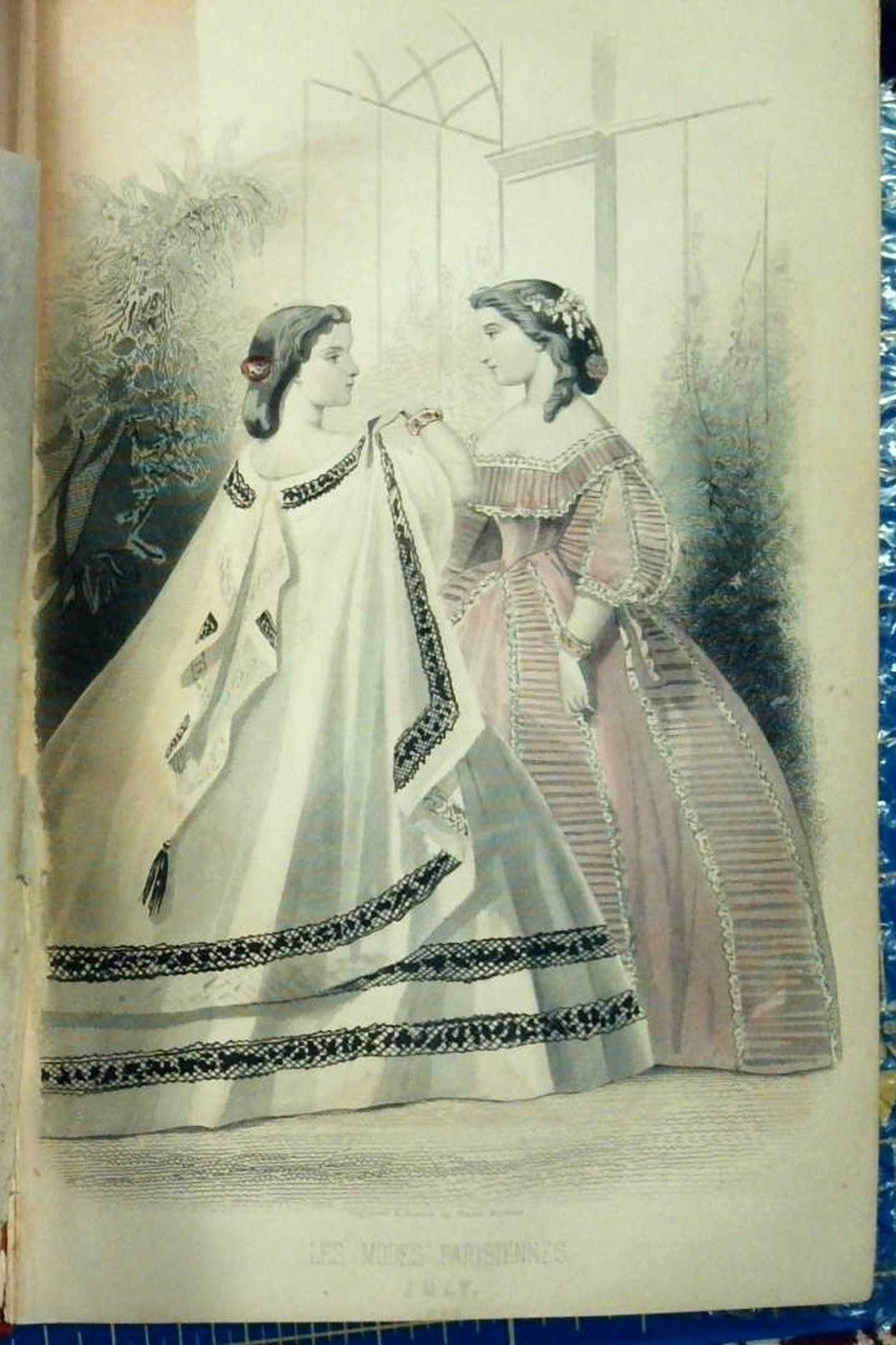 1862 Peterson's Burnoose Digital Download Pattern 18" China Head Dolls ...