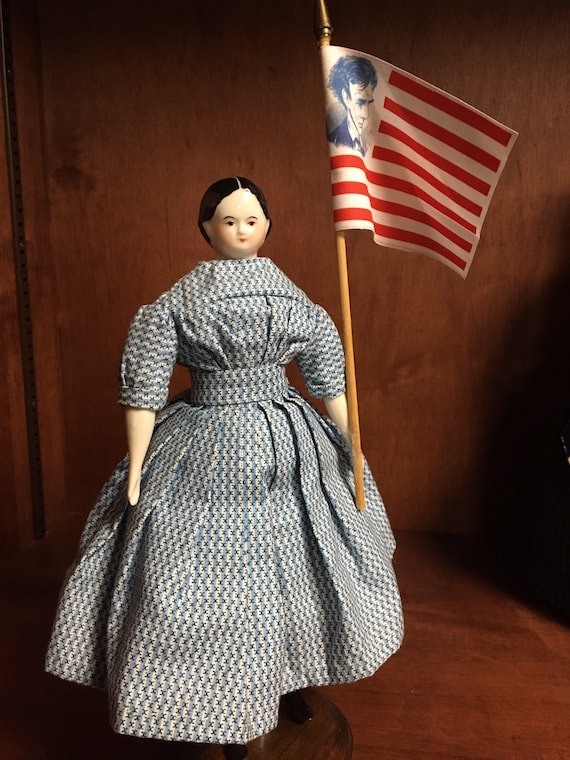 Lincoln Campaign Flag Doll Sized Reproduction | Etsy