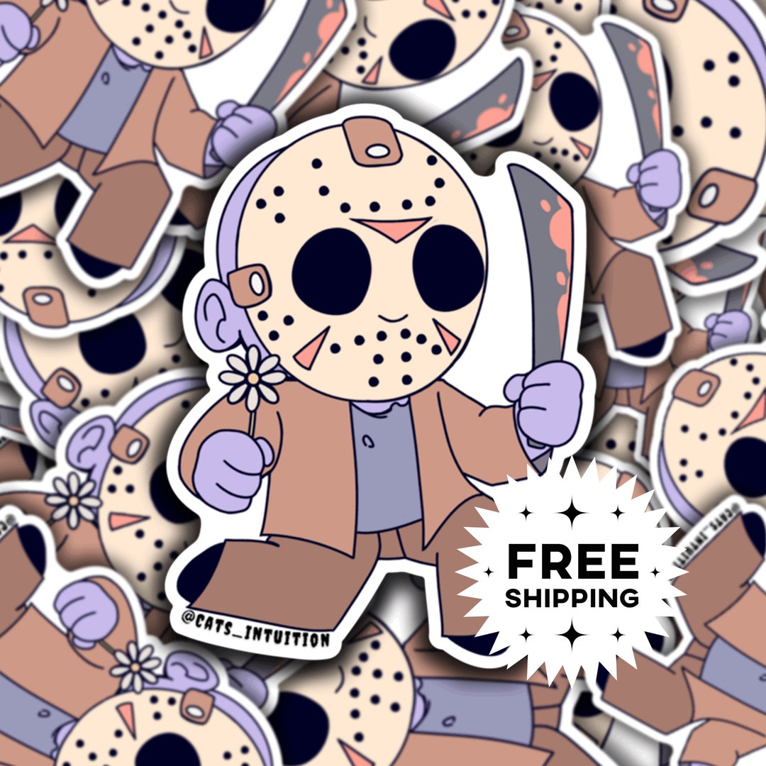 Spring Buddies the Camper Horror Movie Sticker for Slasher Film Lovers ...