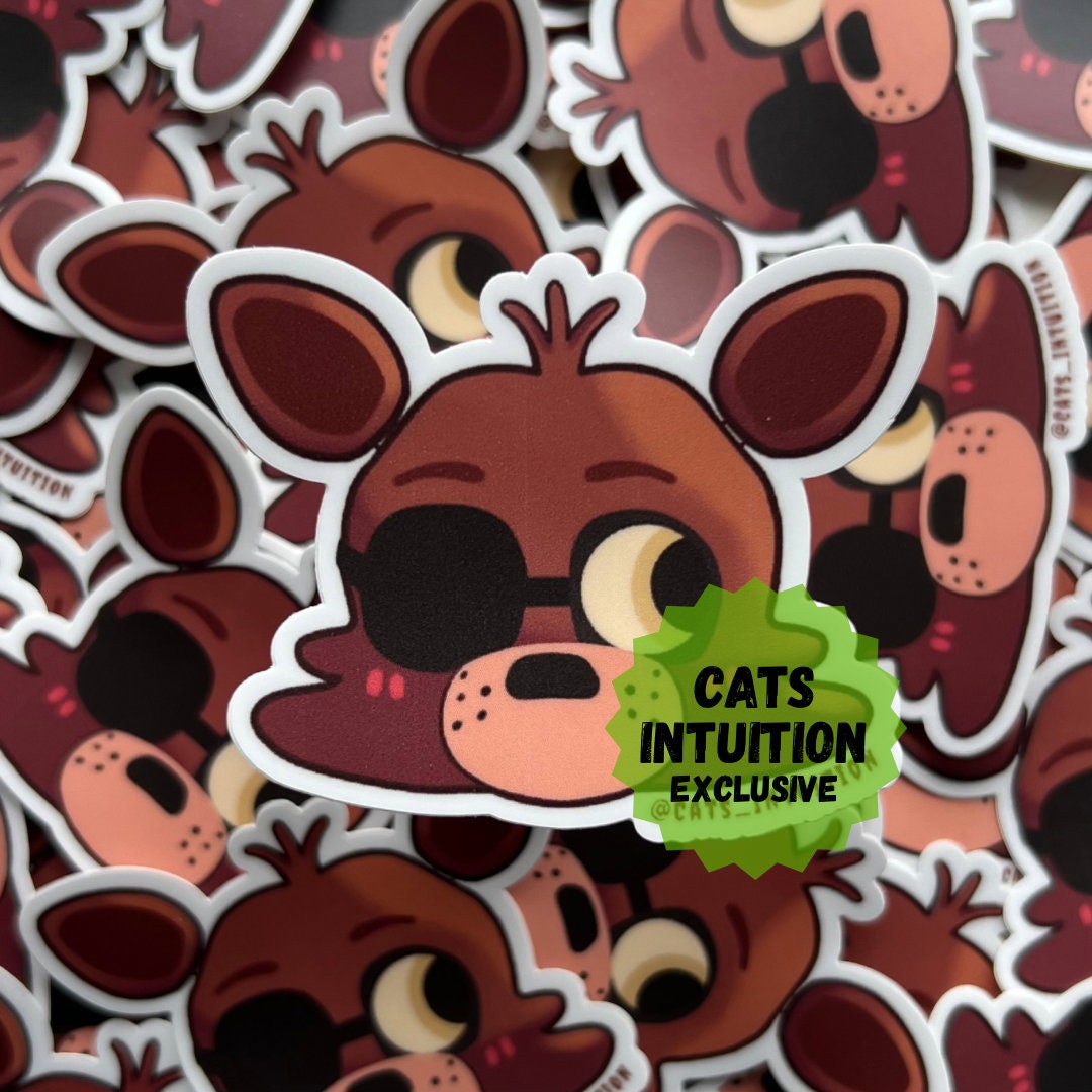 Foxy FNAF - Sticker - Etsy