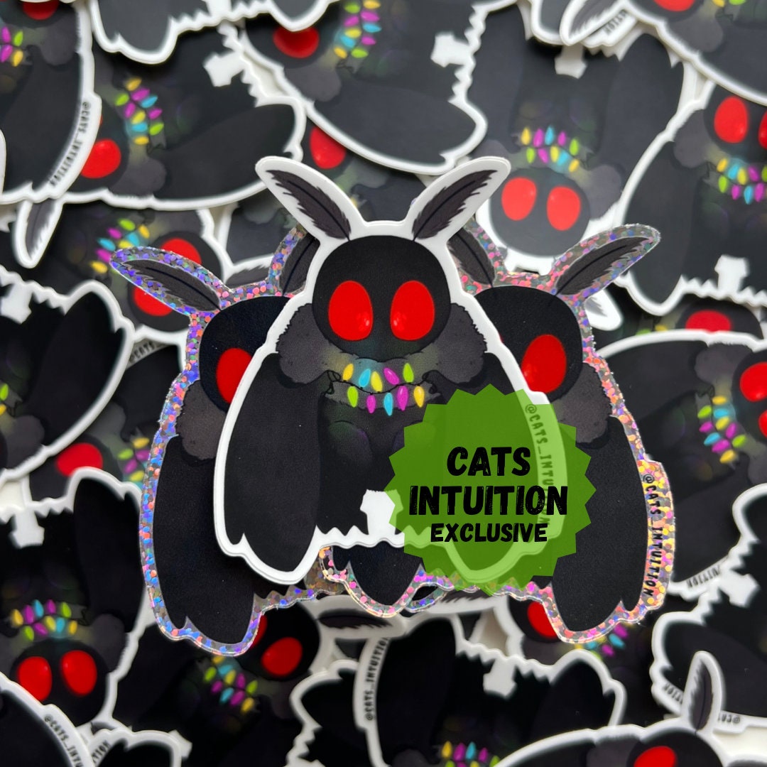 Mothman Lights - Sticker - Etsy
