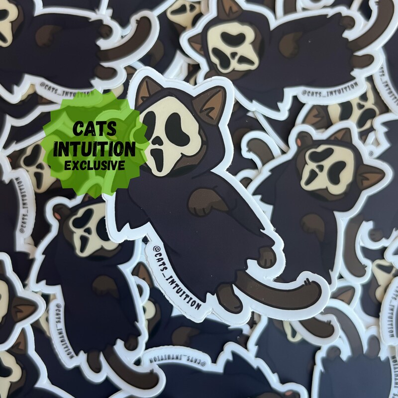Kitty Ghostface - Etsy