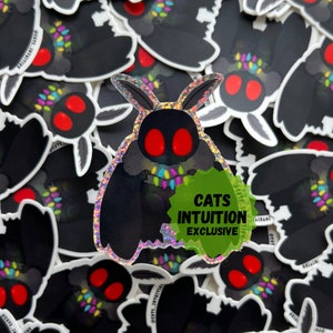 Mothman Lights - Sticker - Etsy