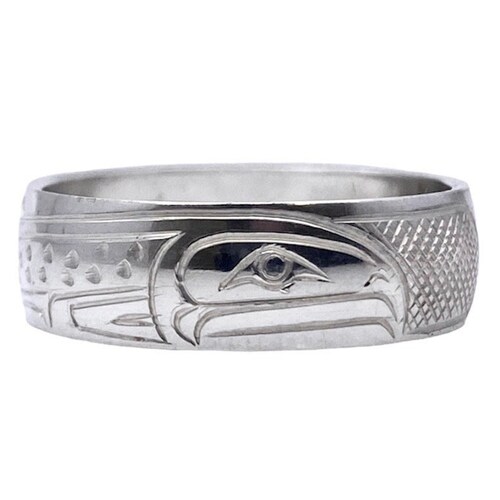 Canadian First Nations Hand Carved Sterling Silver Orca - Etsy