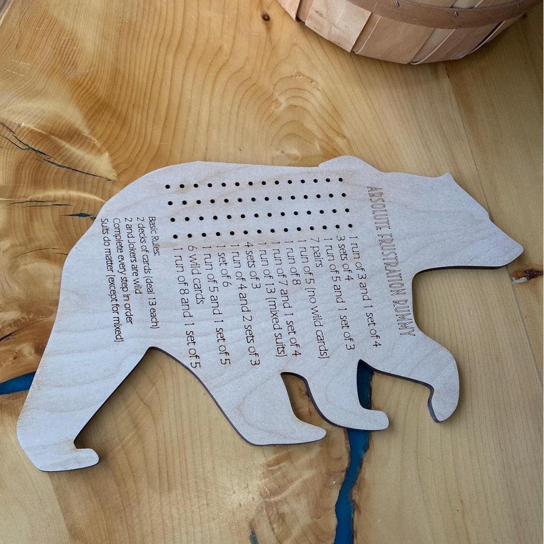Frustration Rummy Bear - Etsy