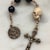 Saint Michael and Guardian Angel Wood and Bronze Single Decade Rosary ...