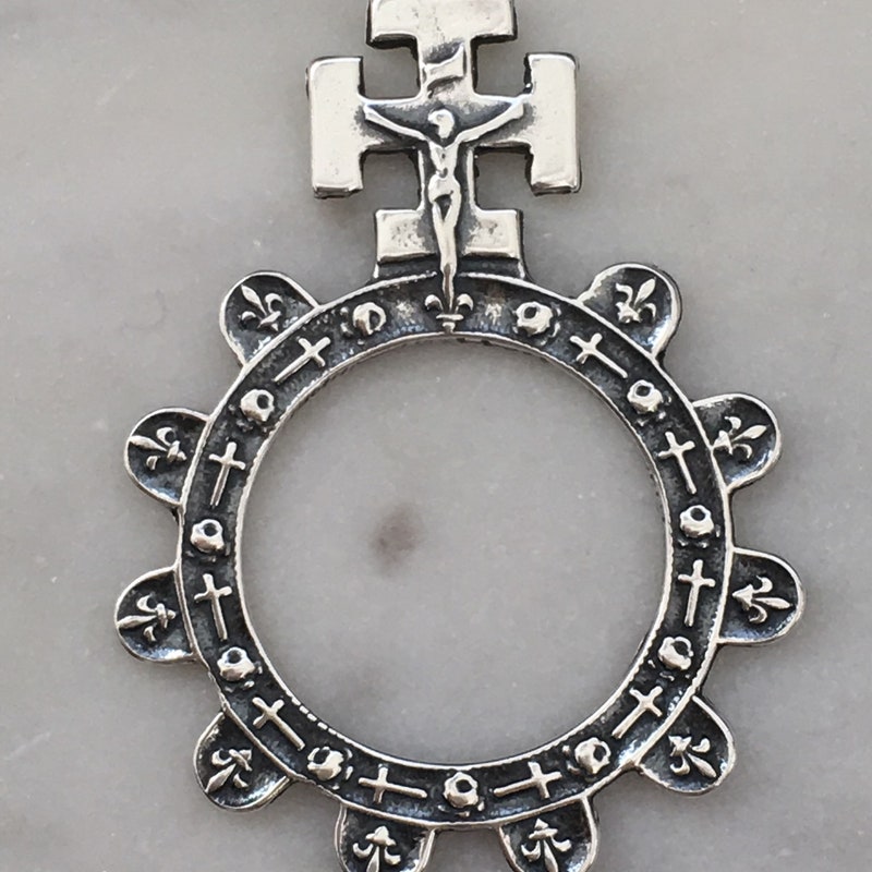 Rosary Ring - Etsy