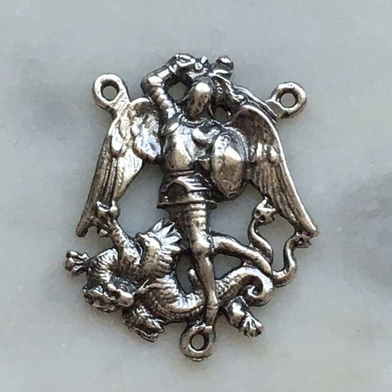Solid Bronze St Michael - Etsy