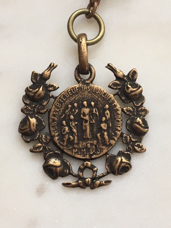 North American Jesuit Martyrs Medal 1182 Bronze or Sterling - Etsy