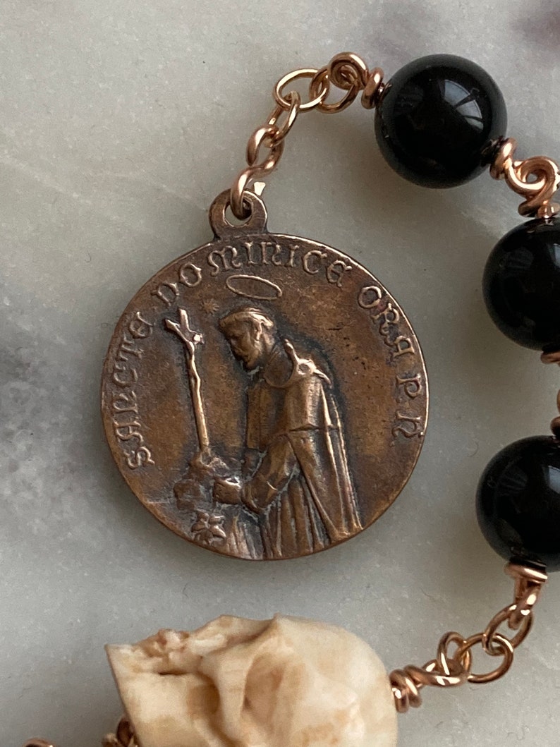 Memento Mori Three Hail Mary Chaplet - Saint Catherine of Siena ...