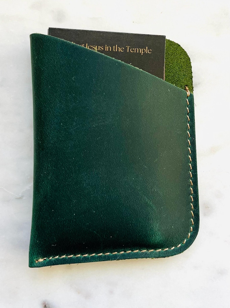 Holy Rosary Prayer Cards in Leather Case - Etsy