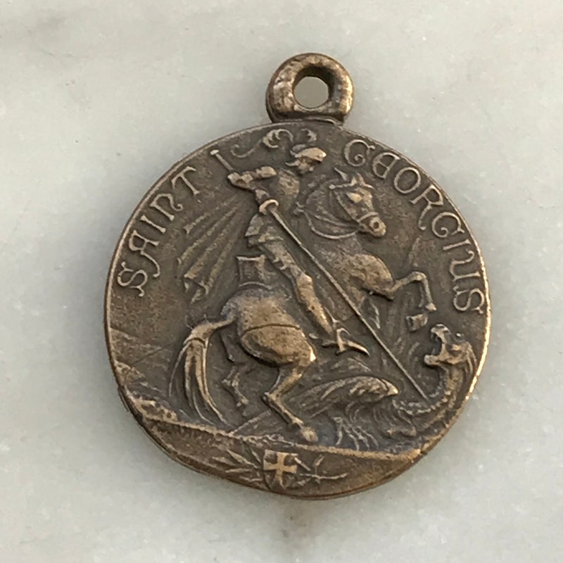 St George Pendant - Etsy