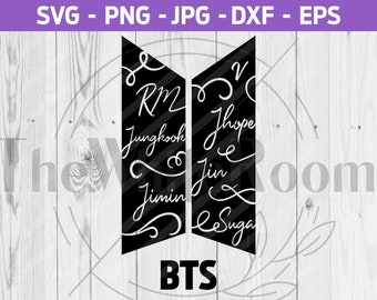 Bts Font Download | Etsy