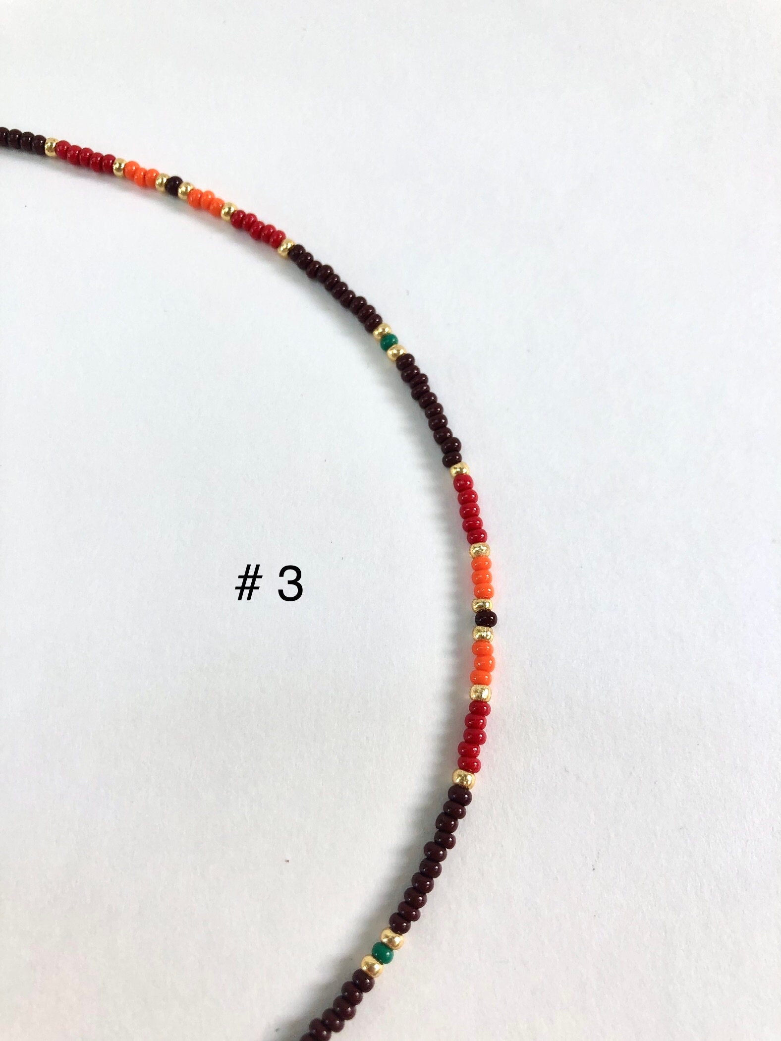 Autumn Jewelry/ Fall Necklace/ Autumn Colours Beaded Chocker - Etsy Canada