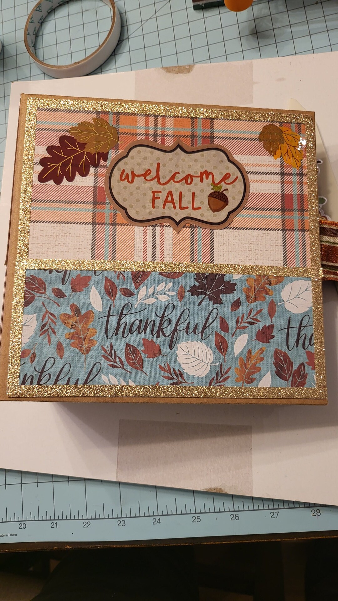 Handmade Fall Mini Album, Unique Fall Album, - Etsy