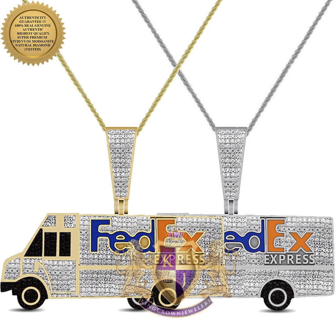 Real Genuine 3.85 Cwt. Authentic VVS/1 MOISSANITE Diamond 10K Gold on ...