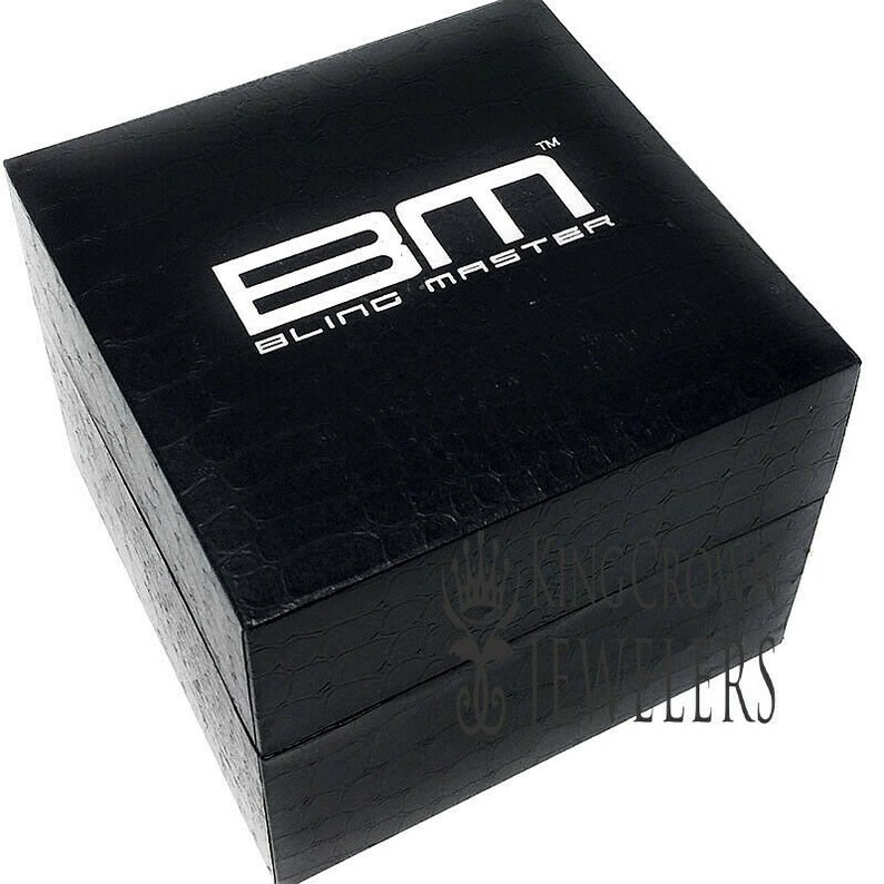 Solid Stainless Steel 18k Yellow Gold Finish Simulated Diamond - Etsy