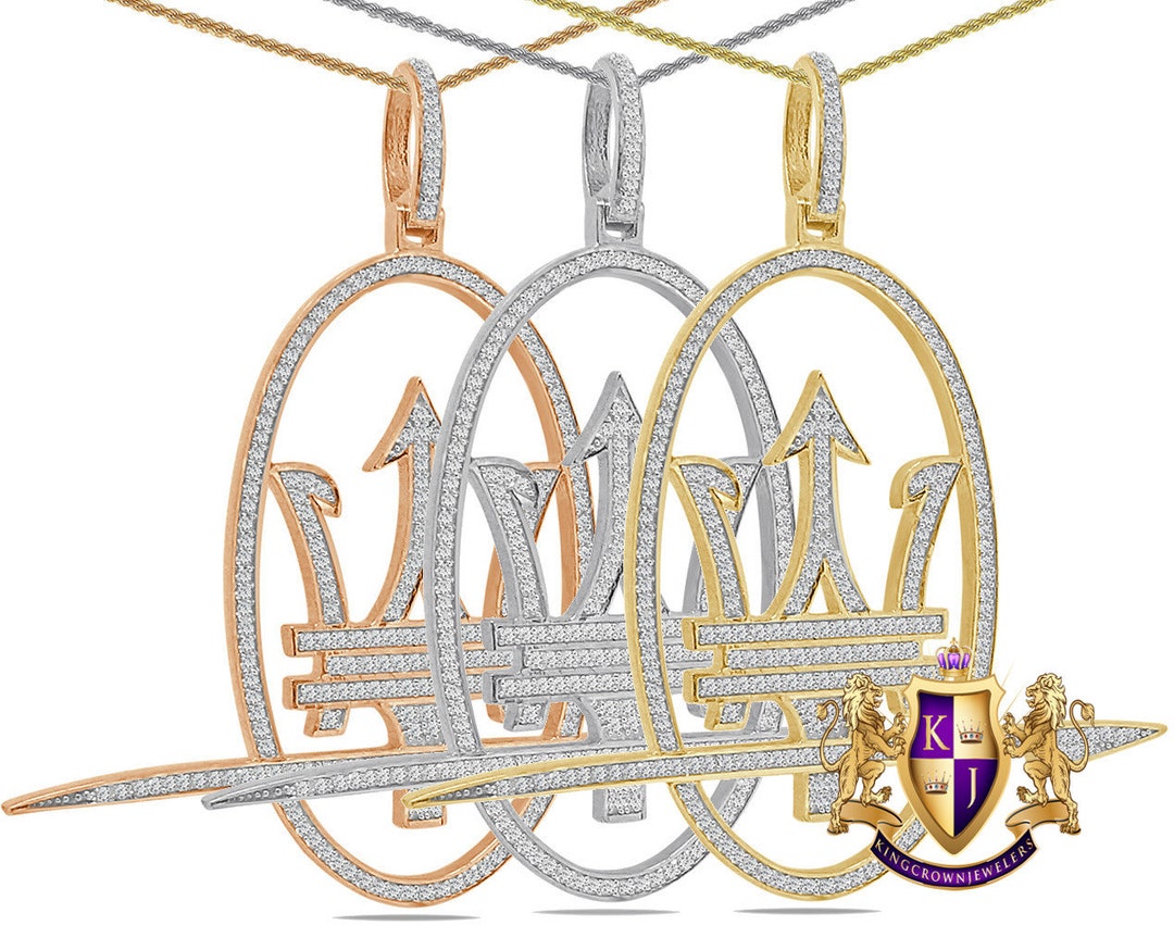 Real Genuine Sterling Silver 26 Grams 2.45 Cwt. Simulated Diamond 14K ...