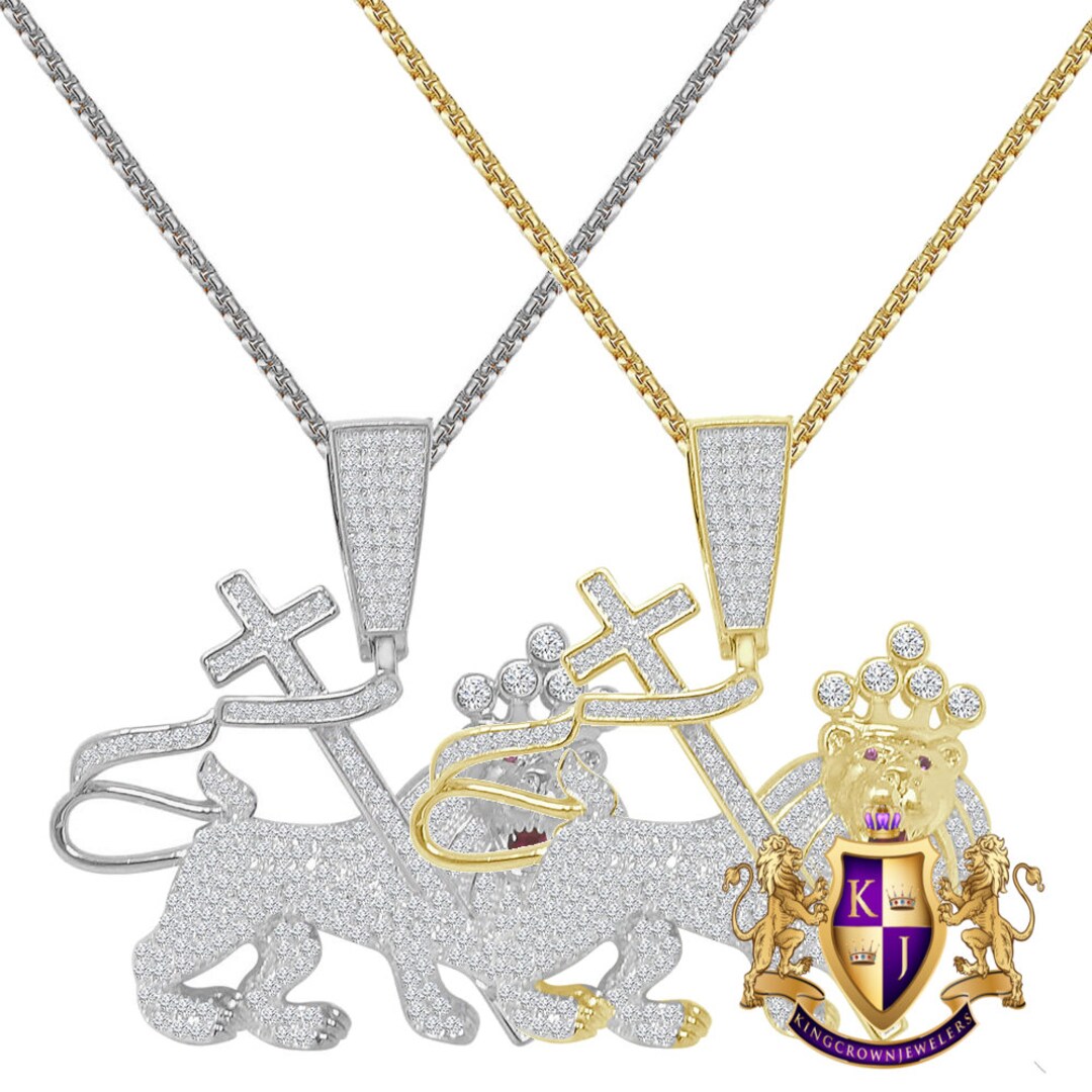 Real Genuine Sterling Silver 14k Gold Finish 2.75 Cwt. Simulated ...