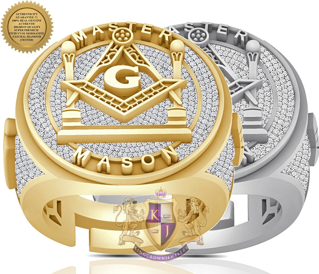 Big Bold 24mm 3D Look 20 Grams Real Genuine VVS/1 Moissanite Diamond ...