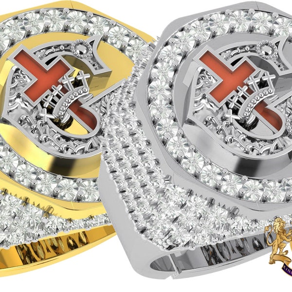 Knight Templar Ring - Etsy