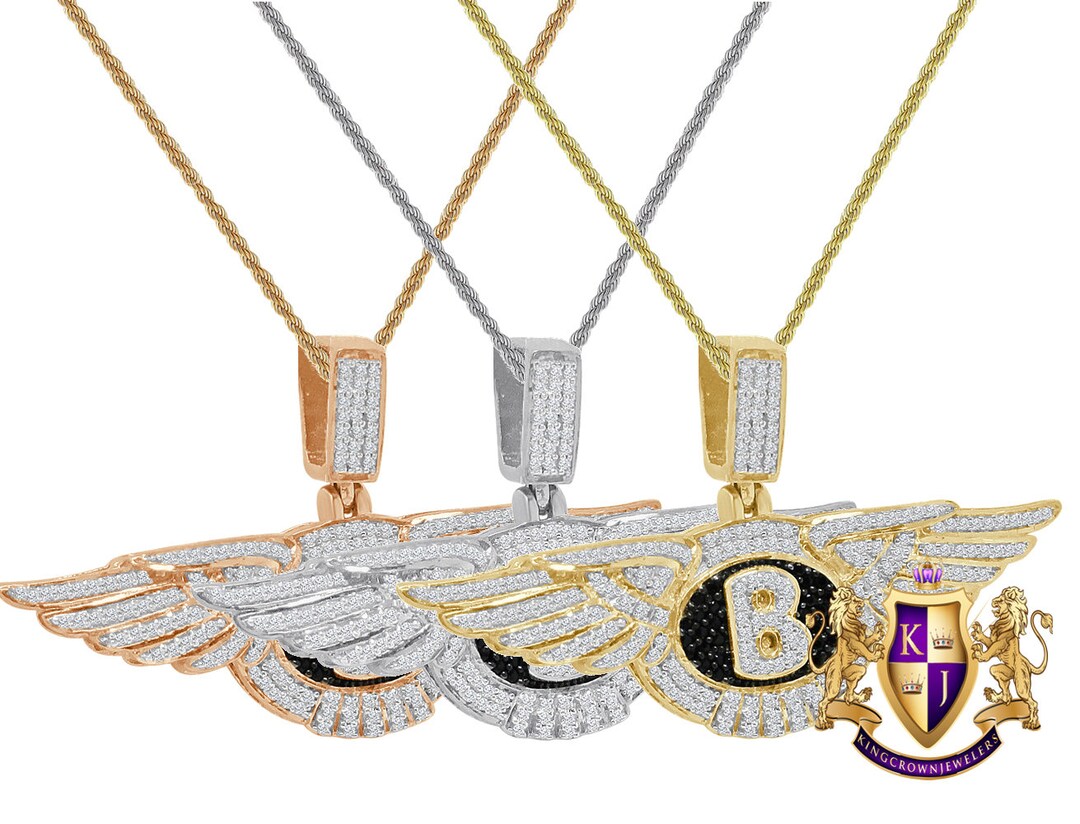 Real Genuine Authentic Sterling Silver 1.00 Ctw. Simulated Diamonds 14K ...