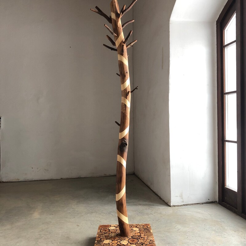 Wooden Coat Rack - Etsy