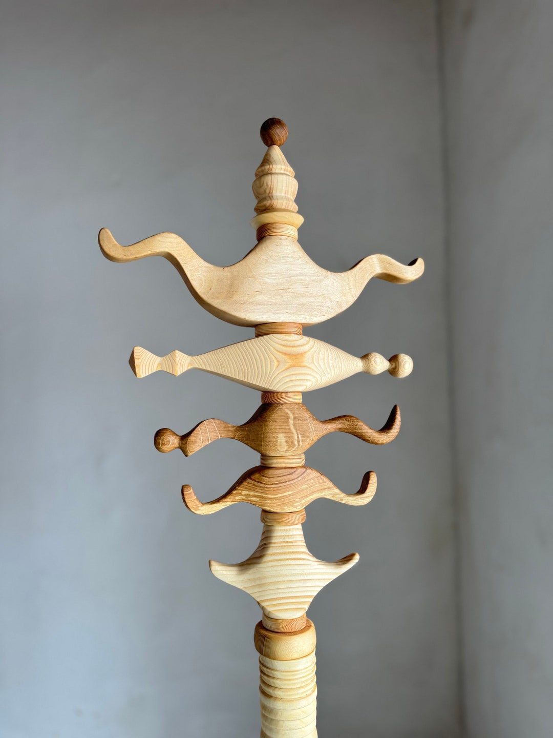Unique Stand Coat Rack, Entryway Art Furniture, Free Stand Coat Rack ...