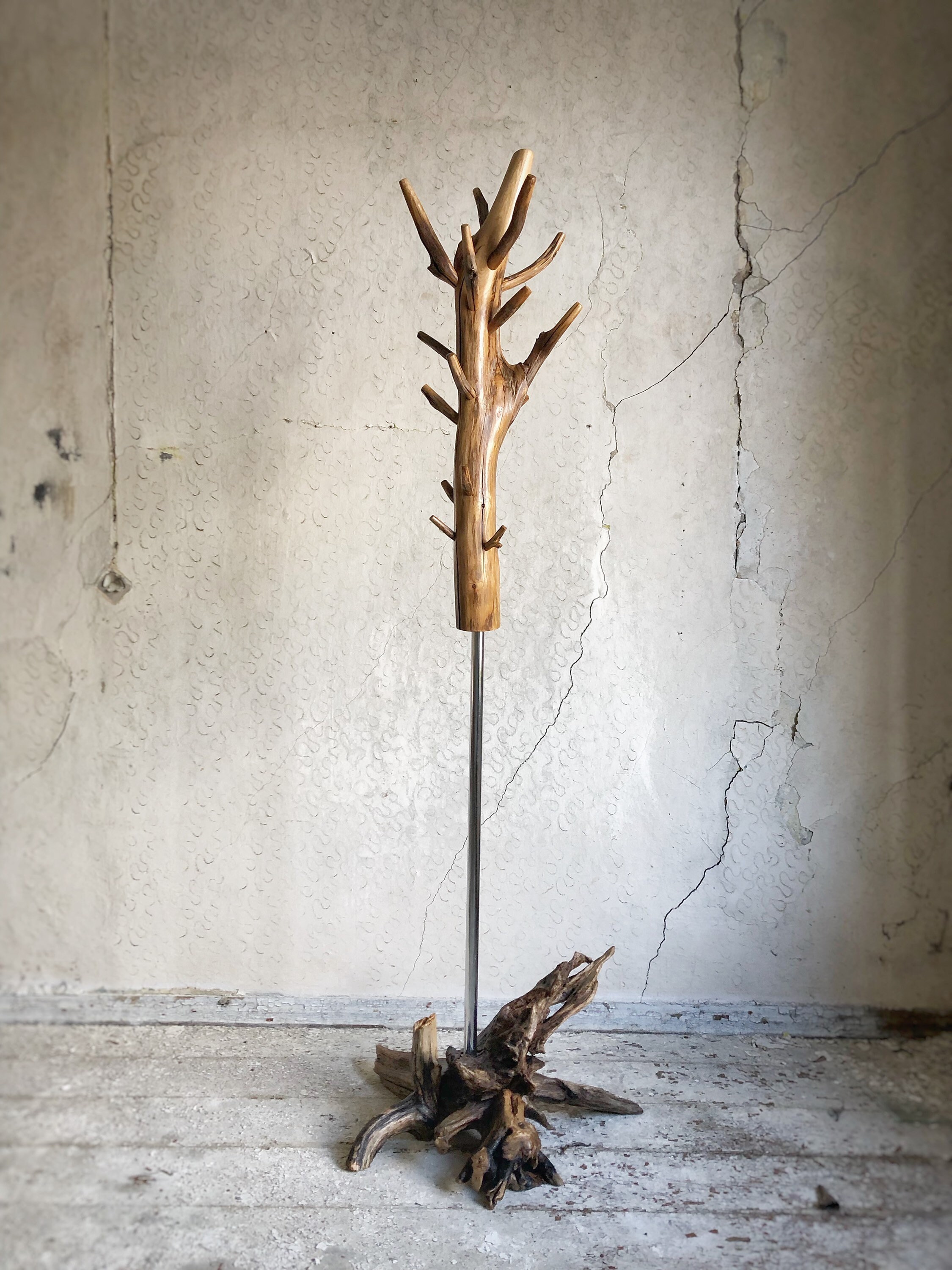 Bespoke Coat Rack, Stand Coat Rack, Oak Coat Rack, Coat Rack Tree, Free ...